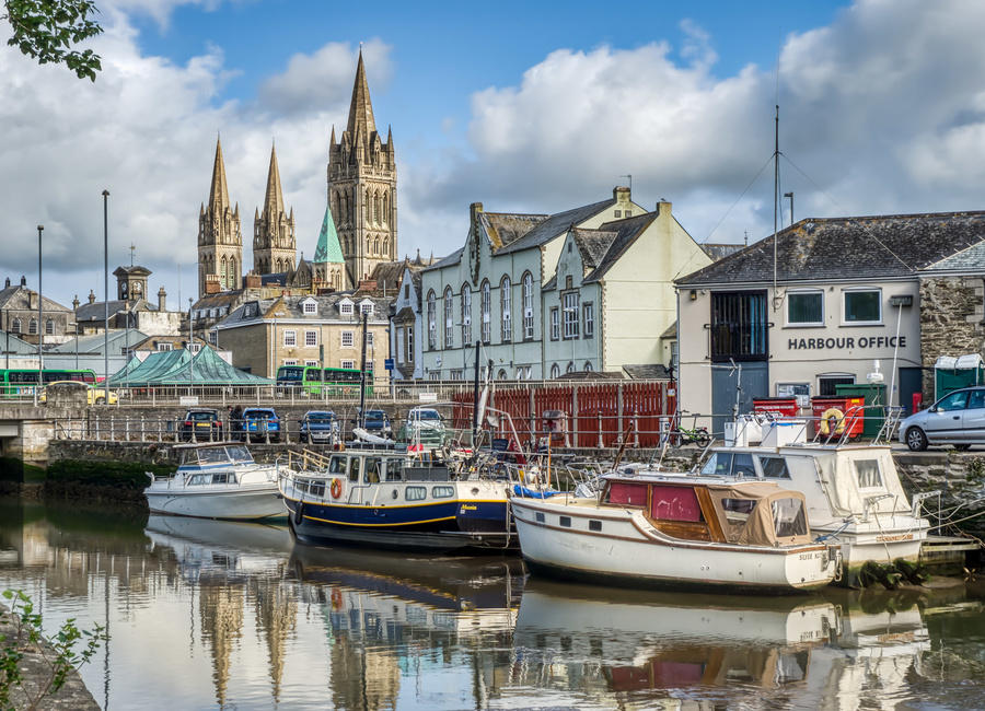 Truro Harbour. - hdrcreme